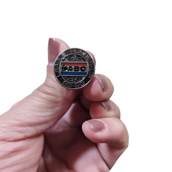 Accessories | Vintage 899 Gunmetal League Runner Up Abc Tie Tack Pin 75 ...